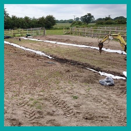 1m x 10m Geotextile Filter Membrane / Drainage Fabric 80g – Ground ...